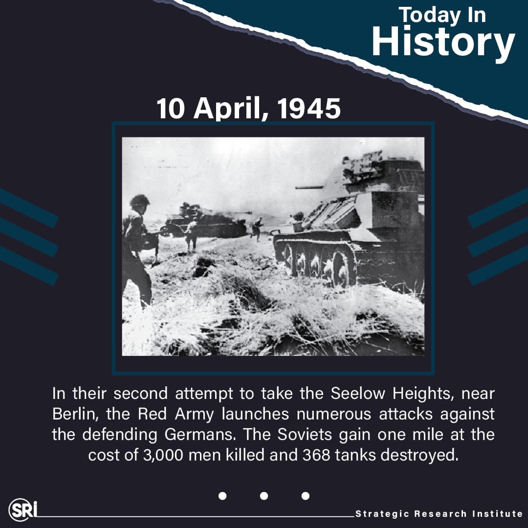 Today In History (10 APRIL, 1945) – SRI